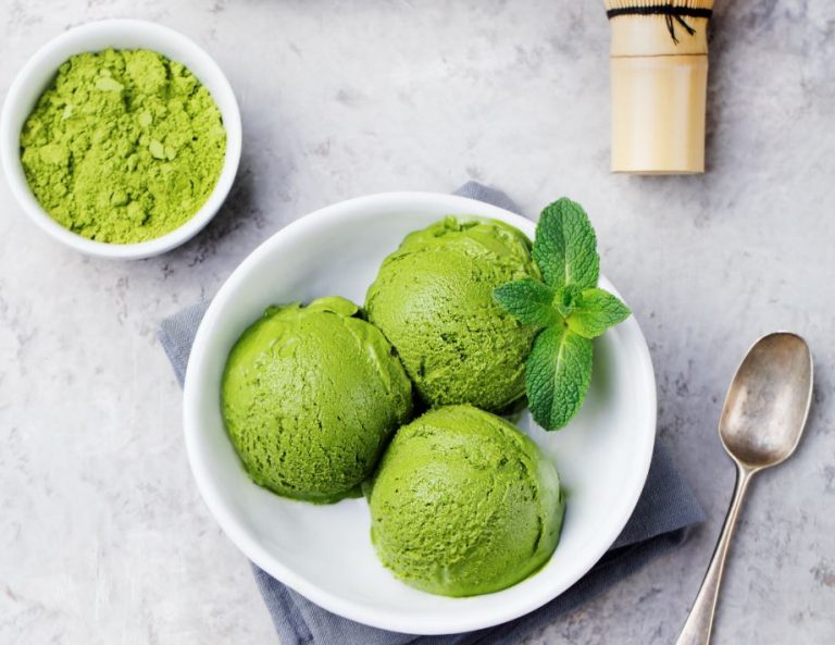Receta de Helado de Té Verde Matcha ⇒ 【¡Fácil!】 ⛩️